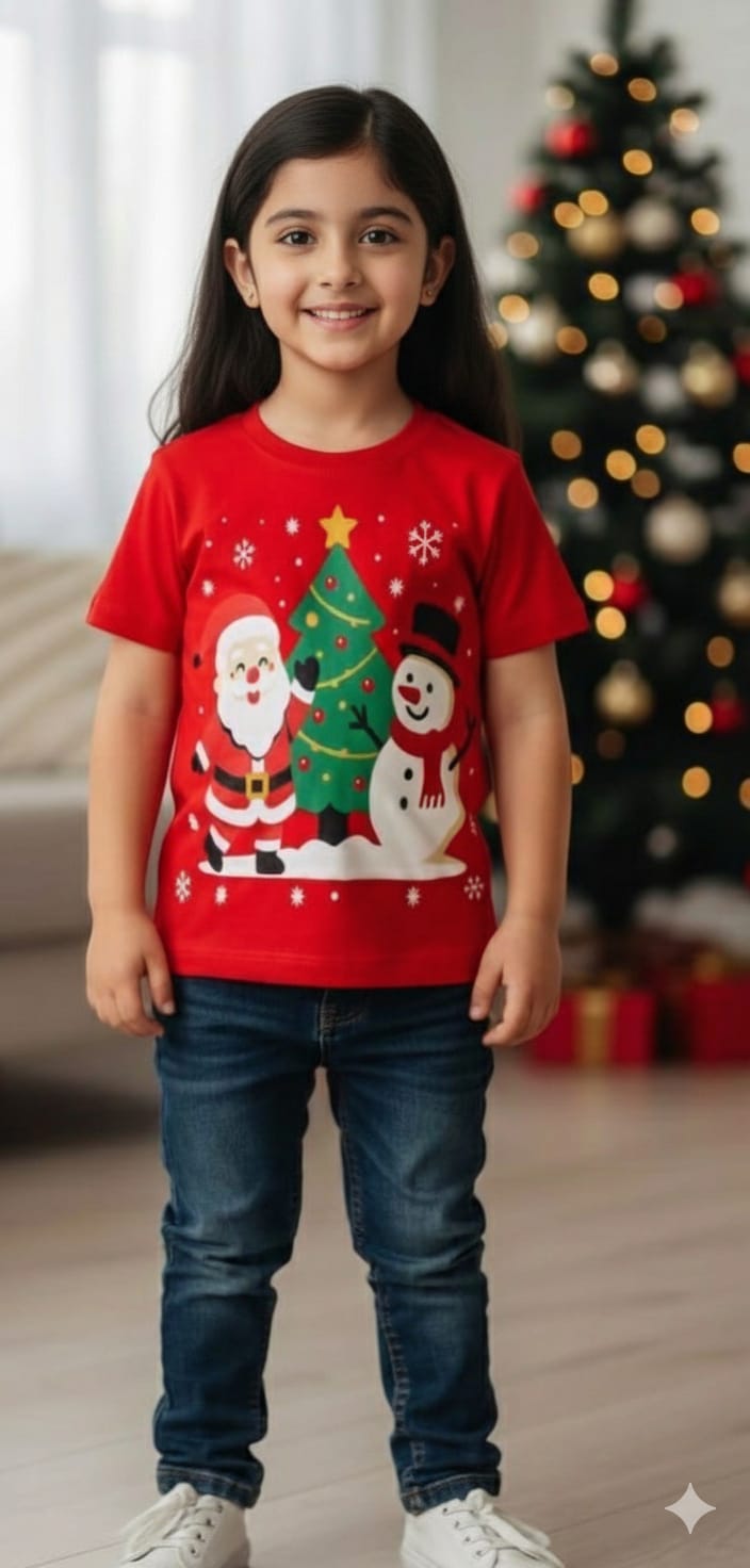 Christmas T-Shirt - Festive Holiday Wear | MYKreationz